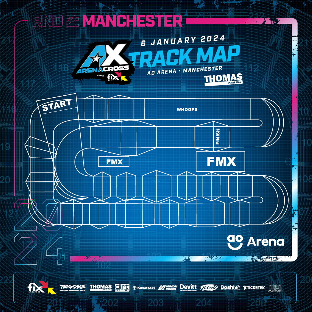 Arenacross 2024 Track Plans Released! - Dirt Hub