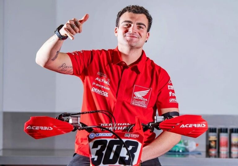Standing Construct Honda MXGP Signs Alberto Forato for the 2024 MXGP ...