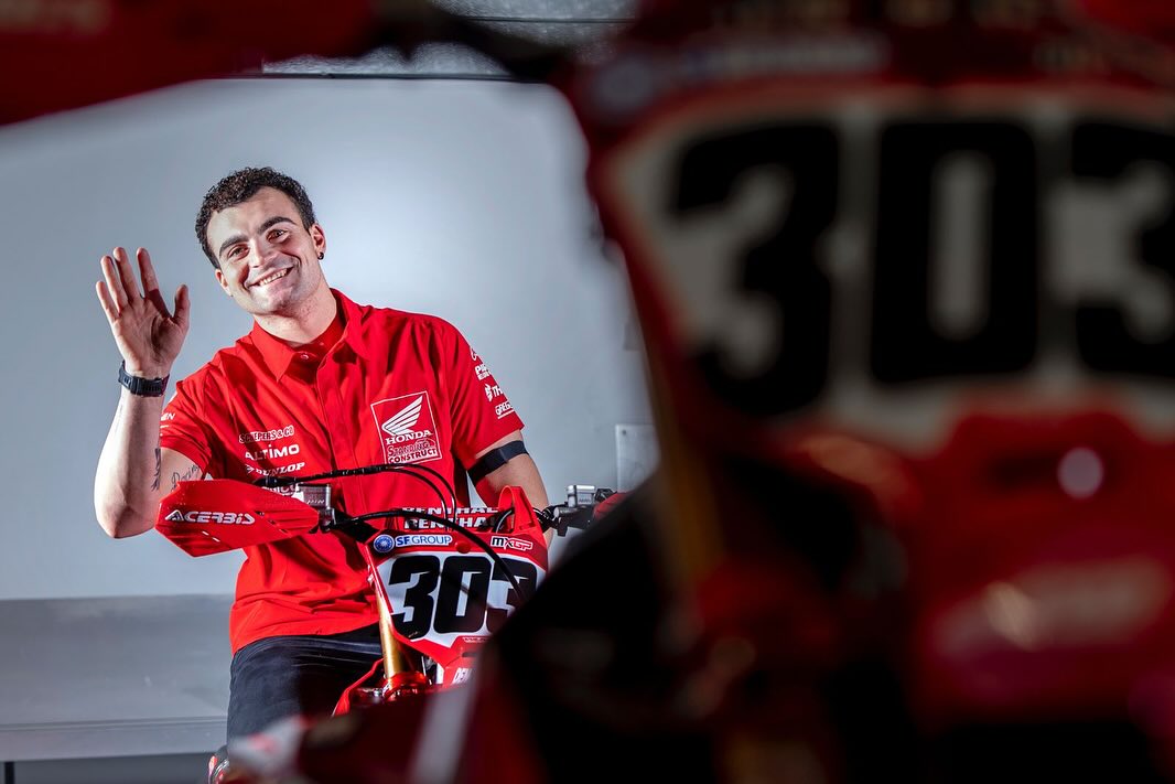 Standing Construct Honda MXGP Signs Alberto Forato for the 2024 MXGP ...