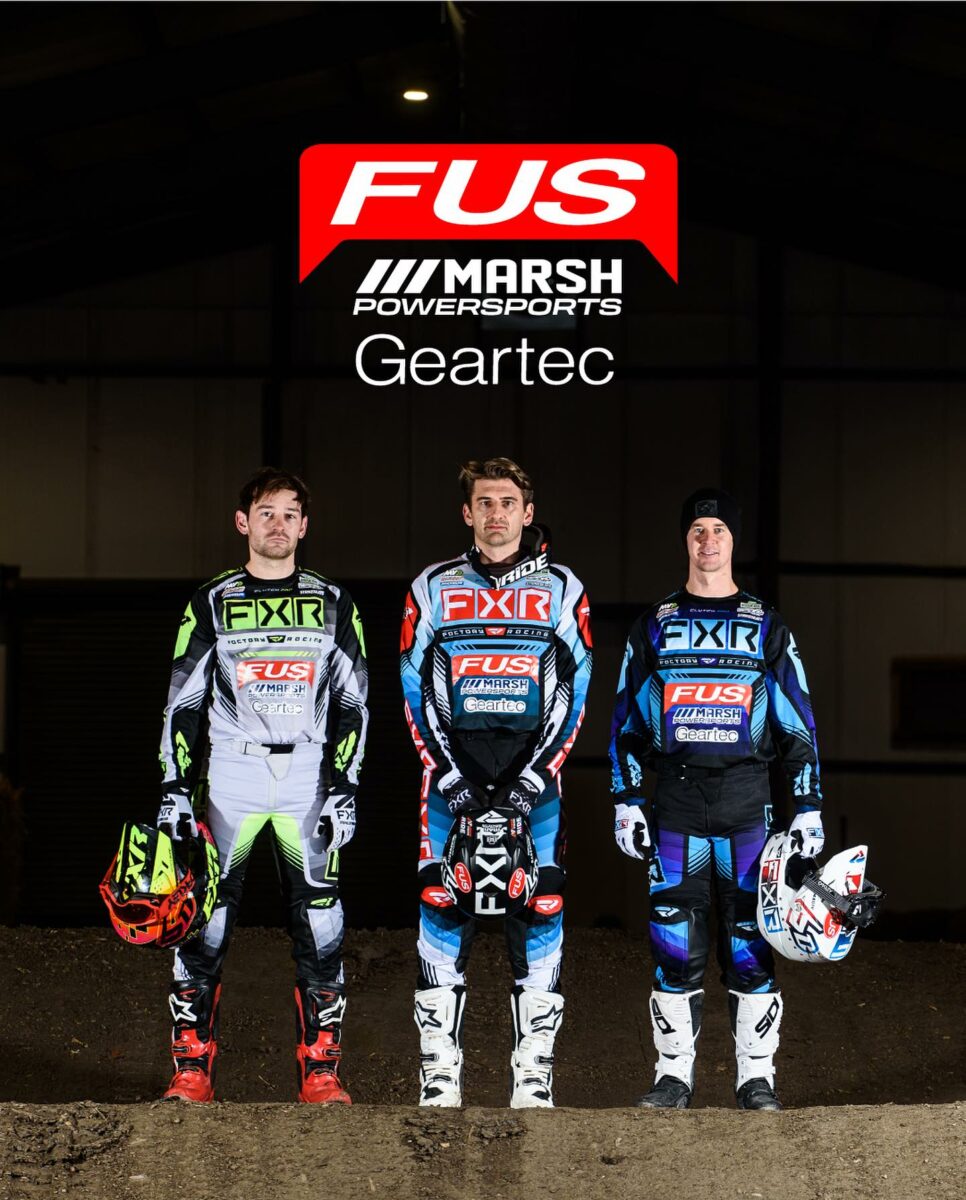 FUS Marsh Husqvarna launch 2024 Arenacross team - Dirt Hub