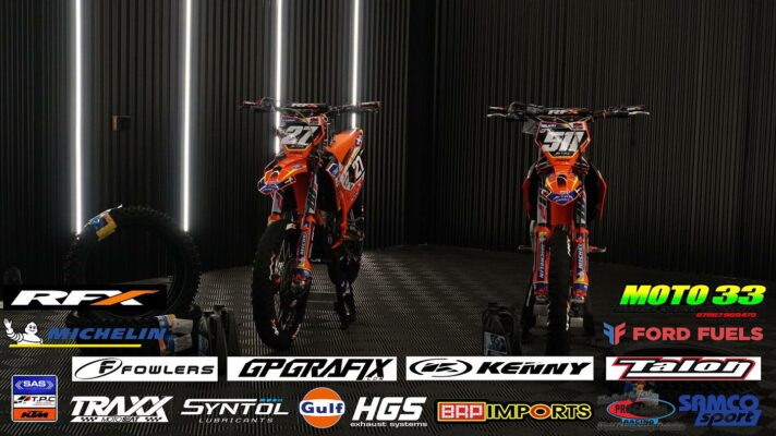 SAS TPC KTM unveils new look and third rider for 2024 British ...