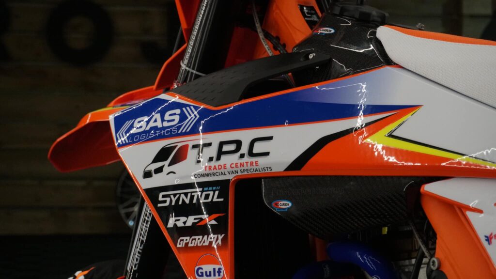 SAS TPC KTM unveils new look and third rider for 2024 British ...