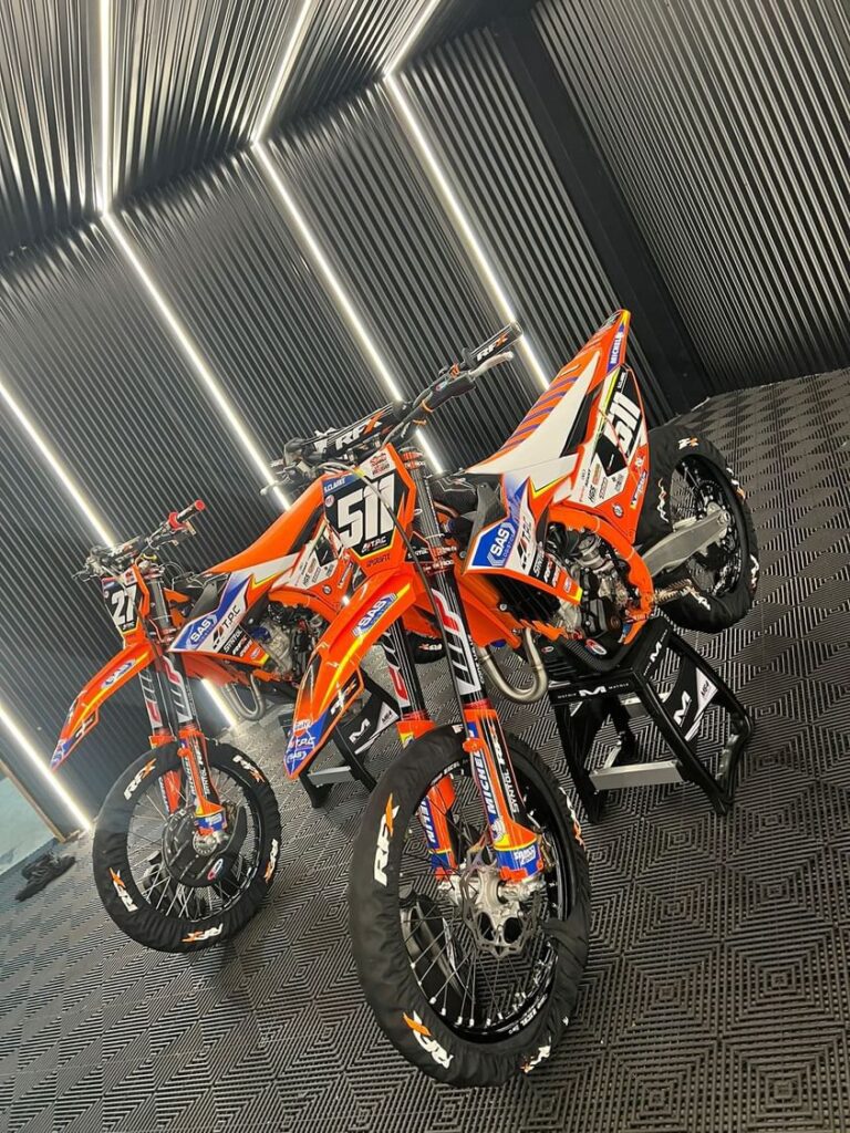 SAS TPC KTM to run Three Pro MX2 riders Plus One MXY2 in 2024! - Dirt Hub