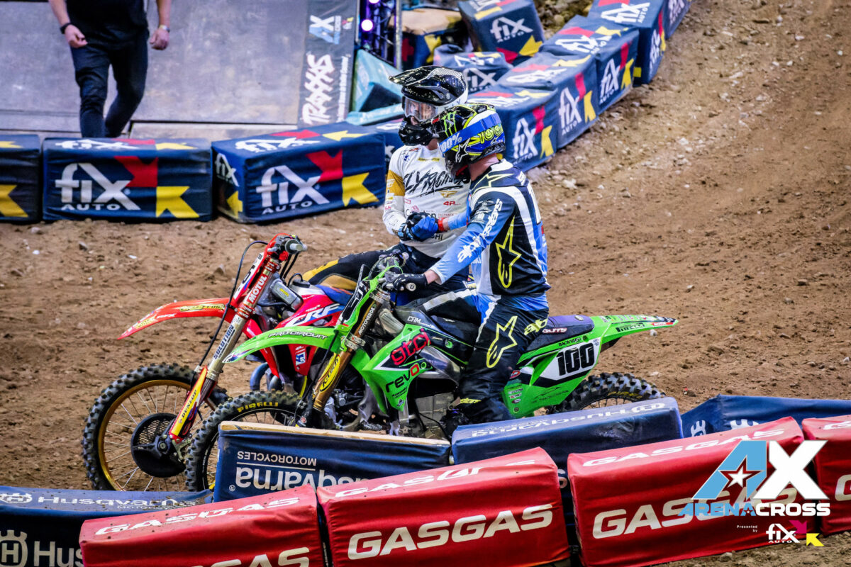 Tommy Searle Vs Conrad Mewse - The Big Two discuss Arenacross 2024 ...