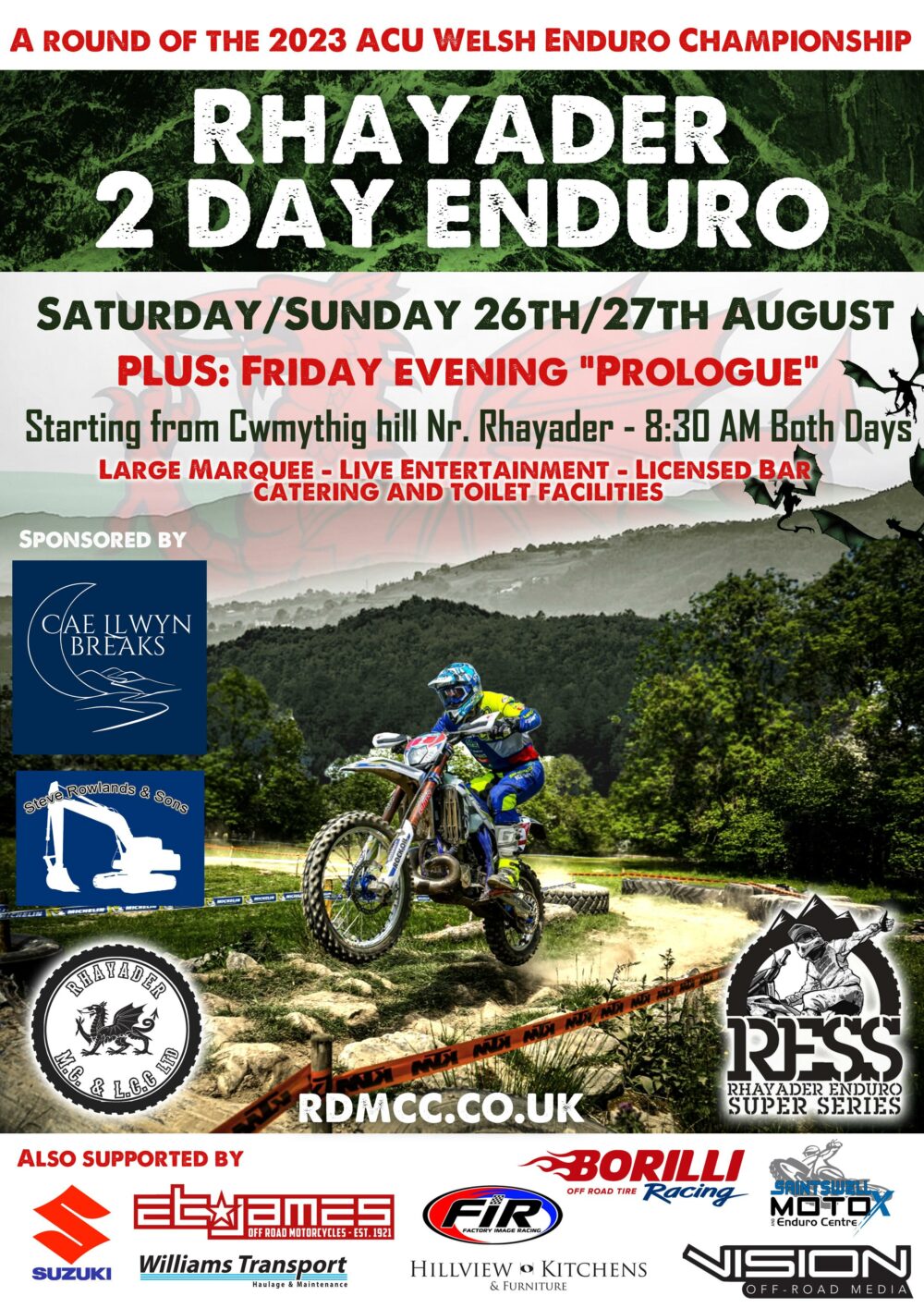 Rhayader host ACU Welsh Enduro Championship with a Friday Evening ...