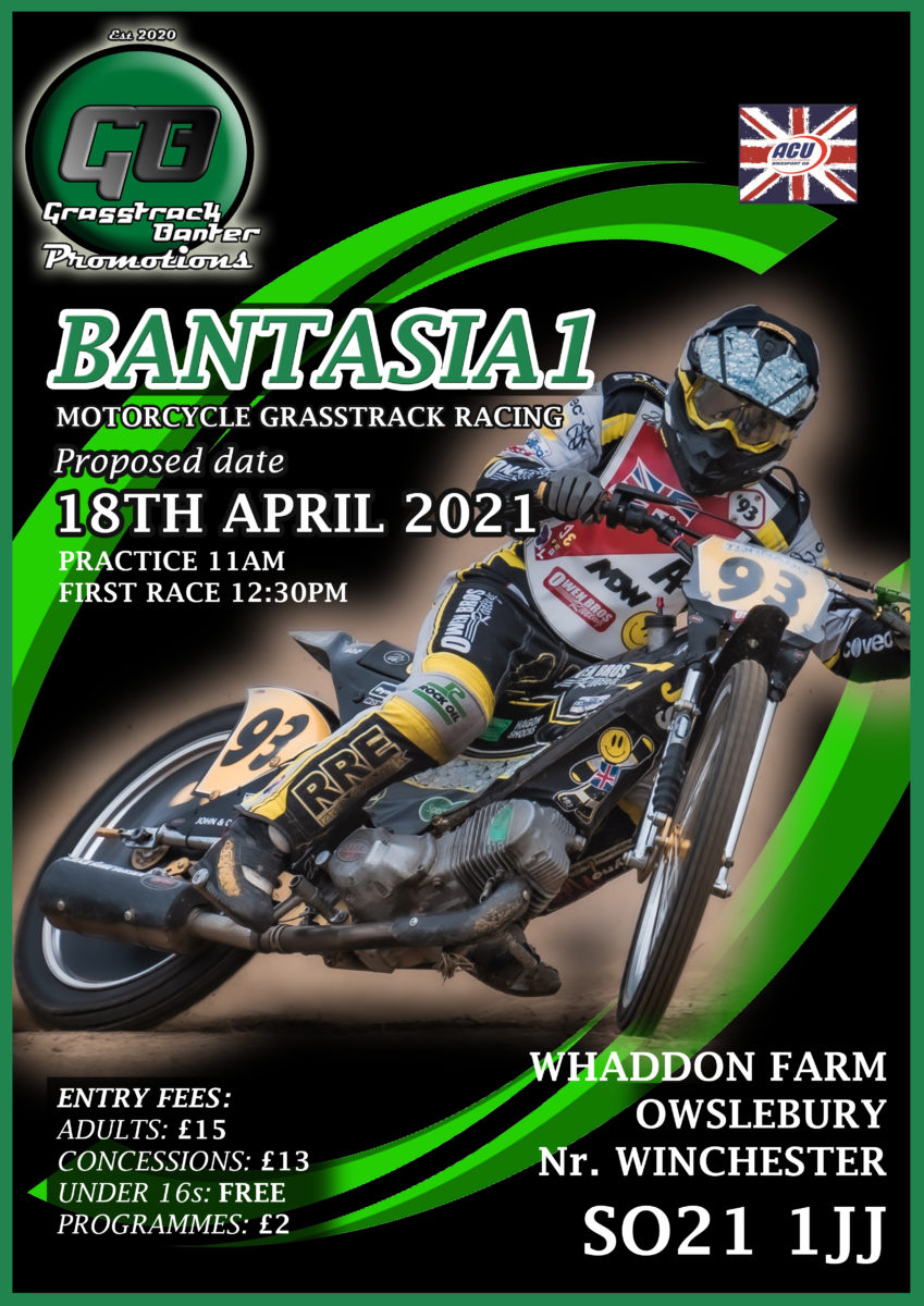 Introducing the brand new 'Grasstrack Banter Promotions' Race club ...