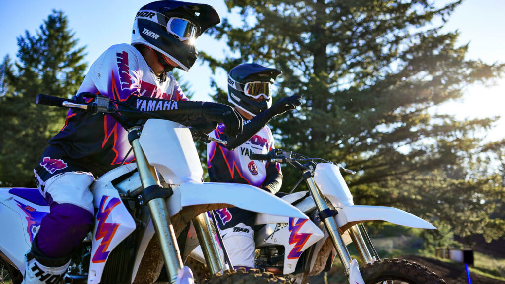 Introducing the 2024 Yamaha YZ250F & 50th Anniversary Edition colours ...