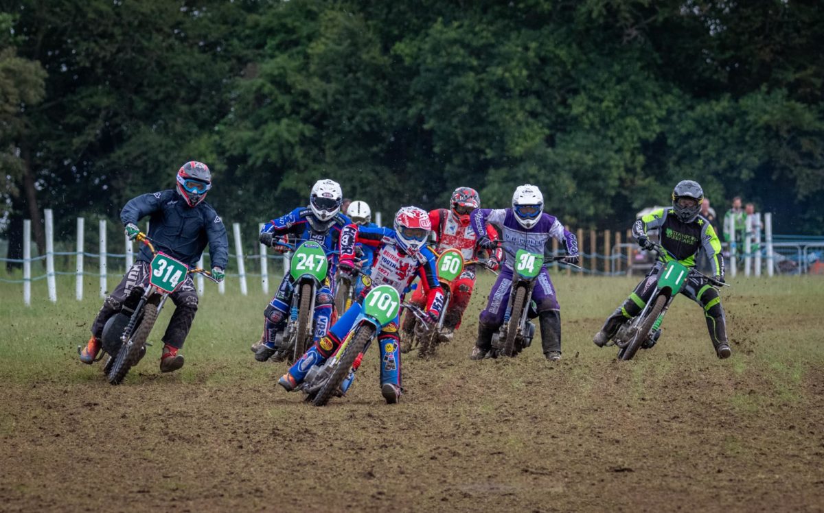 Tony turns back time! ACU British Upright Grasstrack Championship ...
