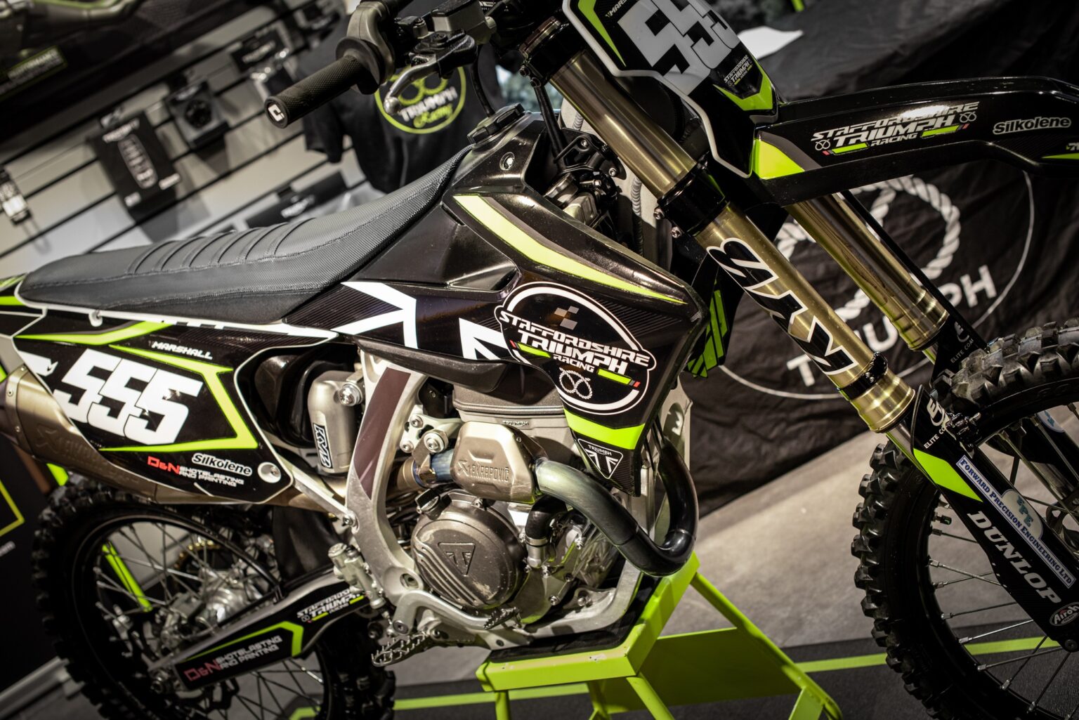 Mckenzie Marshall joins the Staffordshire Triumph Racing team - Dirt Hub