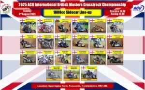 2025 ACU International British Masters Grass Track Championship ...