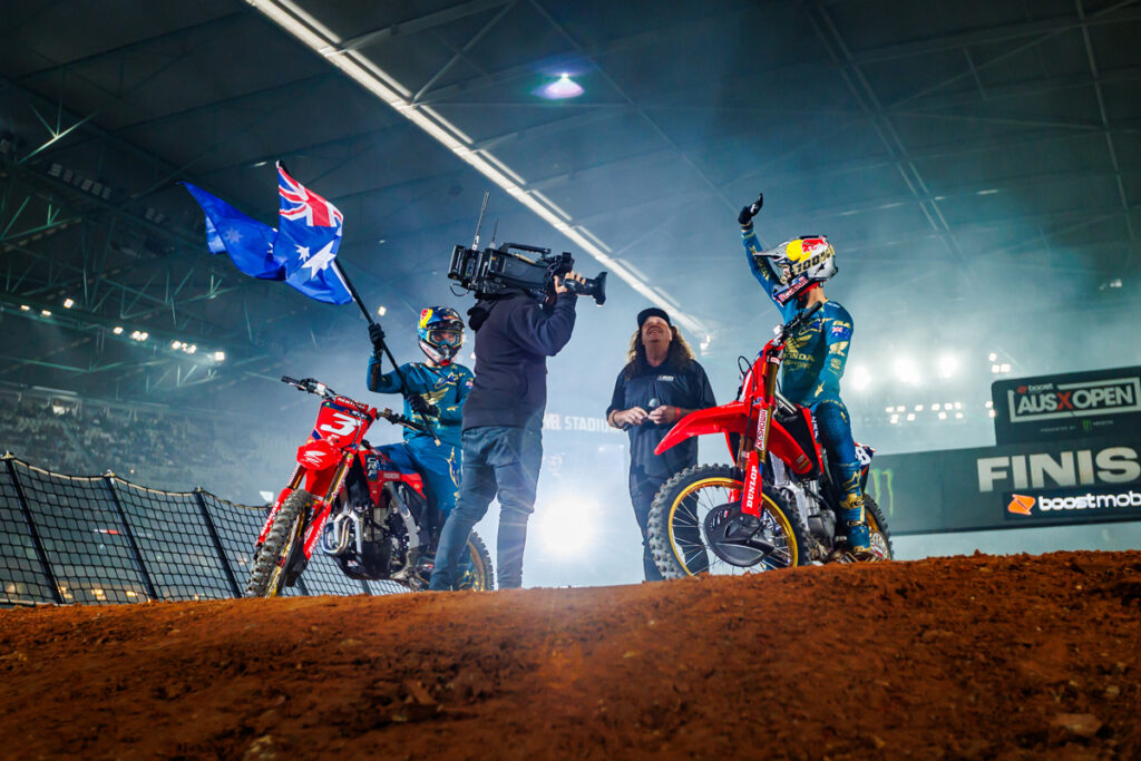 Jett Lawrence claims first AUSX Supercross Open Victory - Dirt Hub