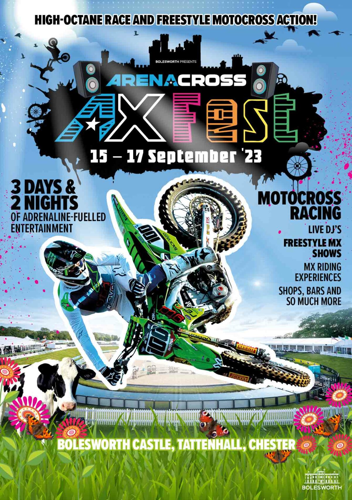 The Arenacross Festival Races To Bolesworth Castle this Summer! - Dirt Hub
