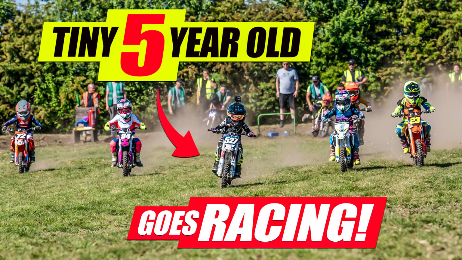 VIDEO: Tiny 5-Year-Old Cooper goes Racing with the Moto Mavericks ...