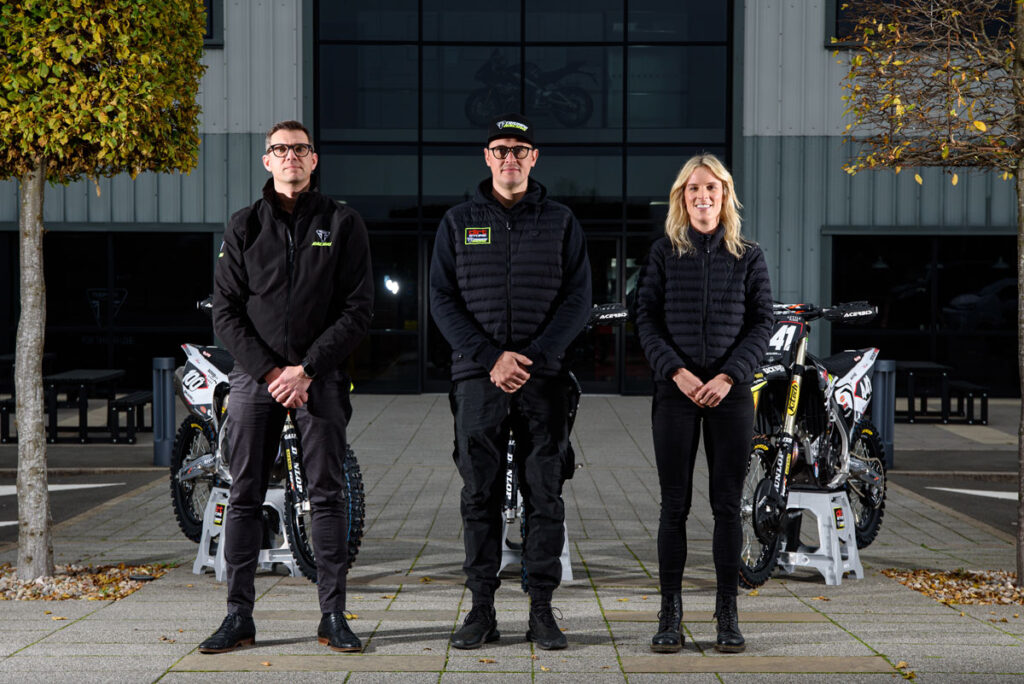 Triumph Partners with Dirt Store Motocross Team for 2025 - Dirt Hub