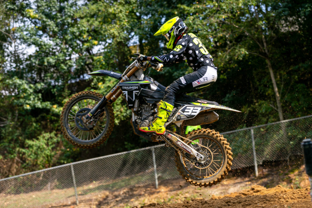 Triumph Racing narrowly miss AMA Pro Motocross podium at Budds Creek ...