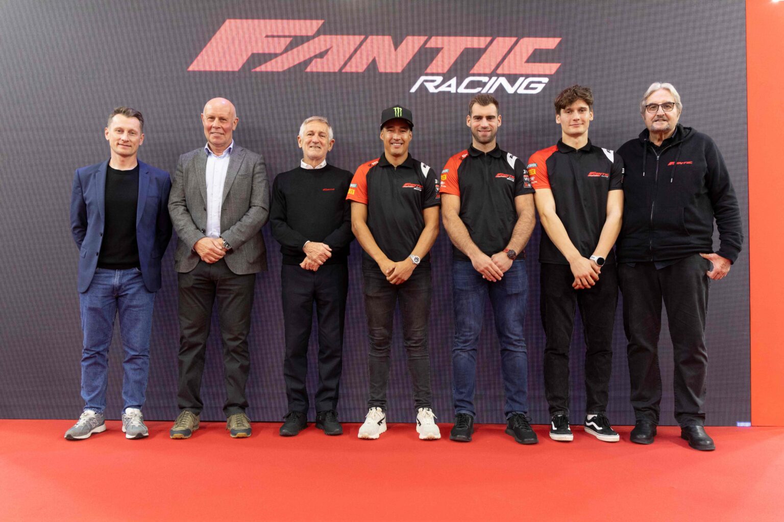 Full 2025 Fantic Factory Racing team revealed at EICMA - Dirt Hub