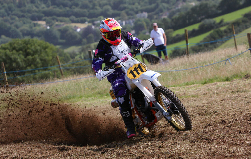 Marshall was on a mission at the 2024 Berrynarbor Classic Scramble ...