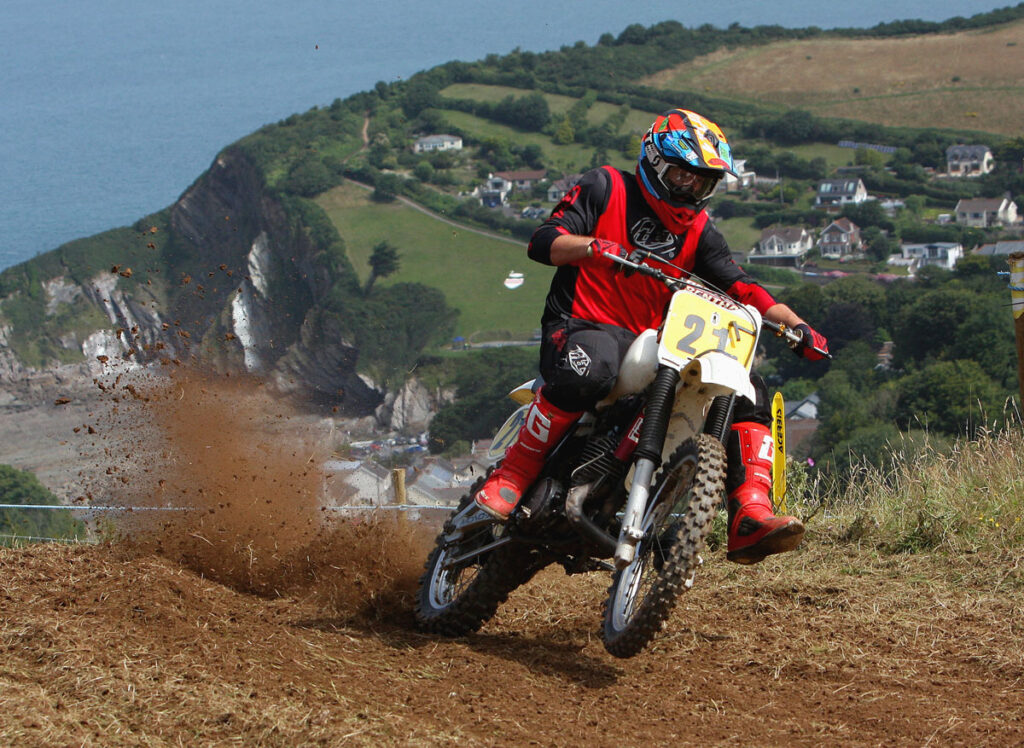 Marshall was on a mission at the 2024 Berrynarbor Classic Scramble ...