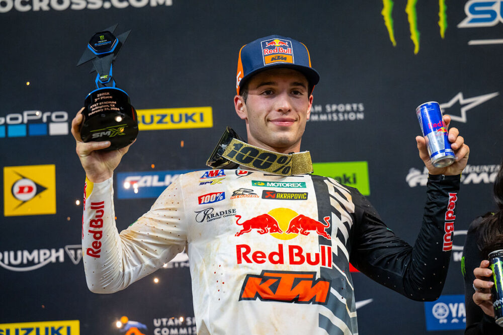 Tom Vialle lands first career Supercross podium in Arlington! - Dirt Hub