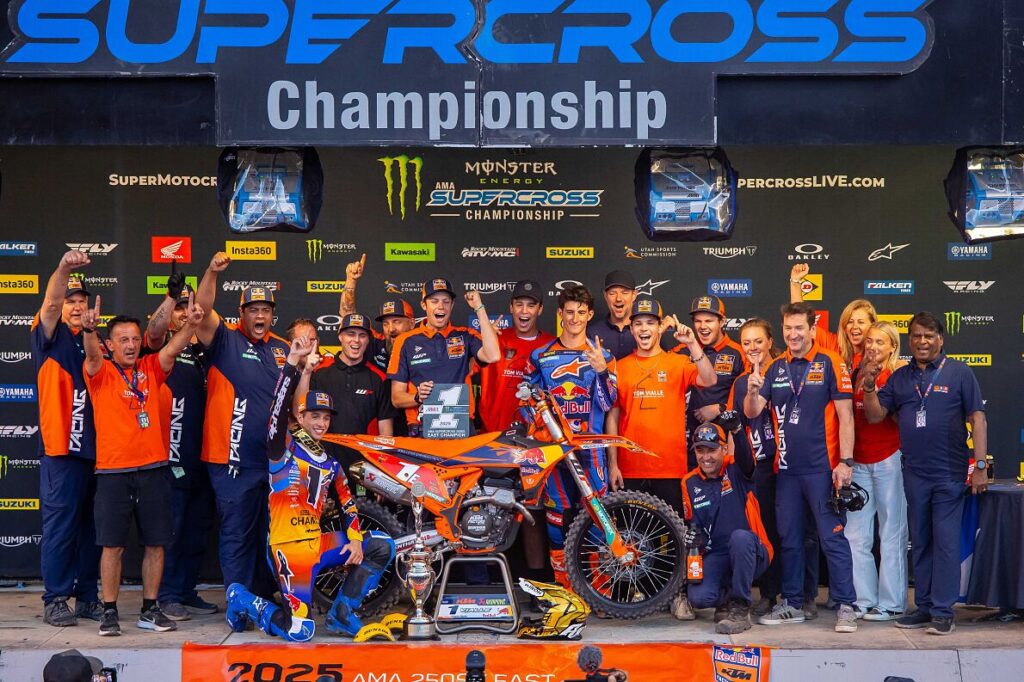 Red Bull KTM Factory Racing thanks the departing Tom Vialle! - Dirt Hub