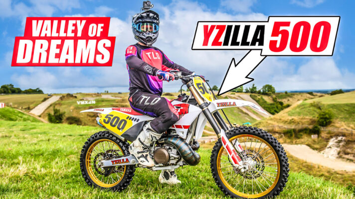 VIDEO: YZ500 2 Stroke shreds the Valley of Dreams! | VMXDN Foxhill 2024 ...