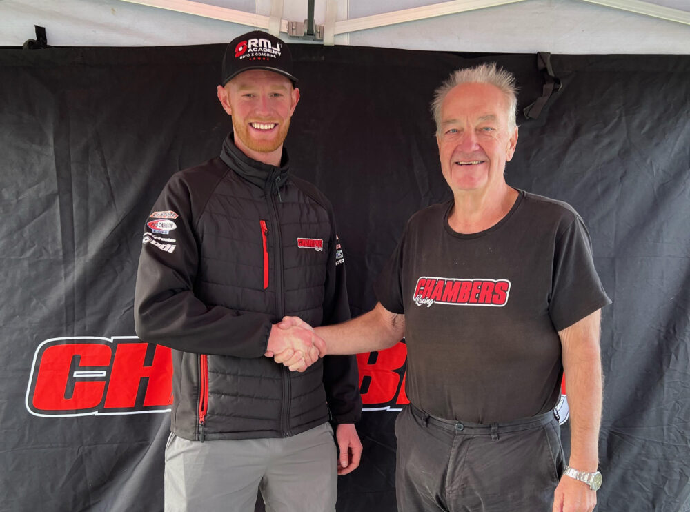 Dan Thornhill signs for Chambers Racing! - Dirt Hub