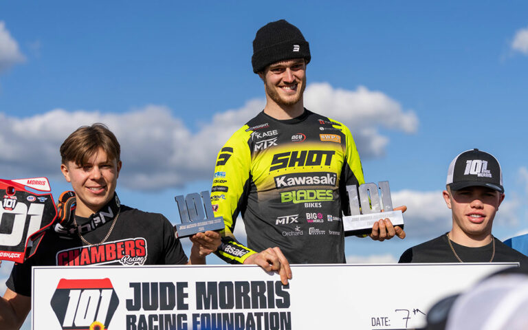Charlie Cole wins the first ever Jude Morris Celebration Trophy - Report & Results - Dirt Hub