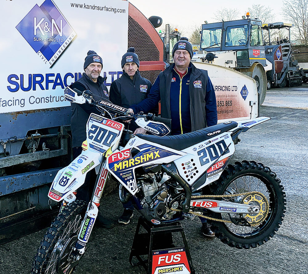 Fus Marsh MX Geartec Husqvana gain another sponsor for 2022! - Dirt Hub