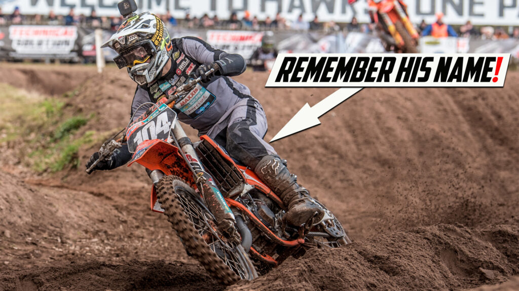 VIDEO: 14 year old Reece Jones takes on his EMX125 rivals at the ...